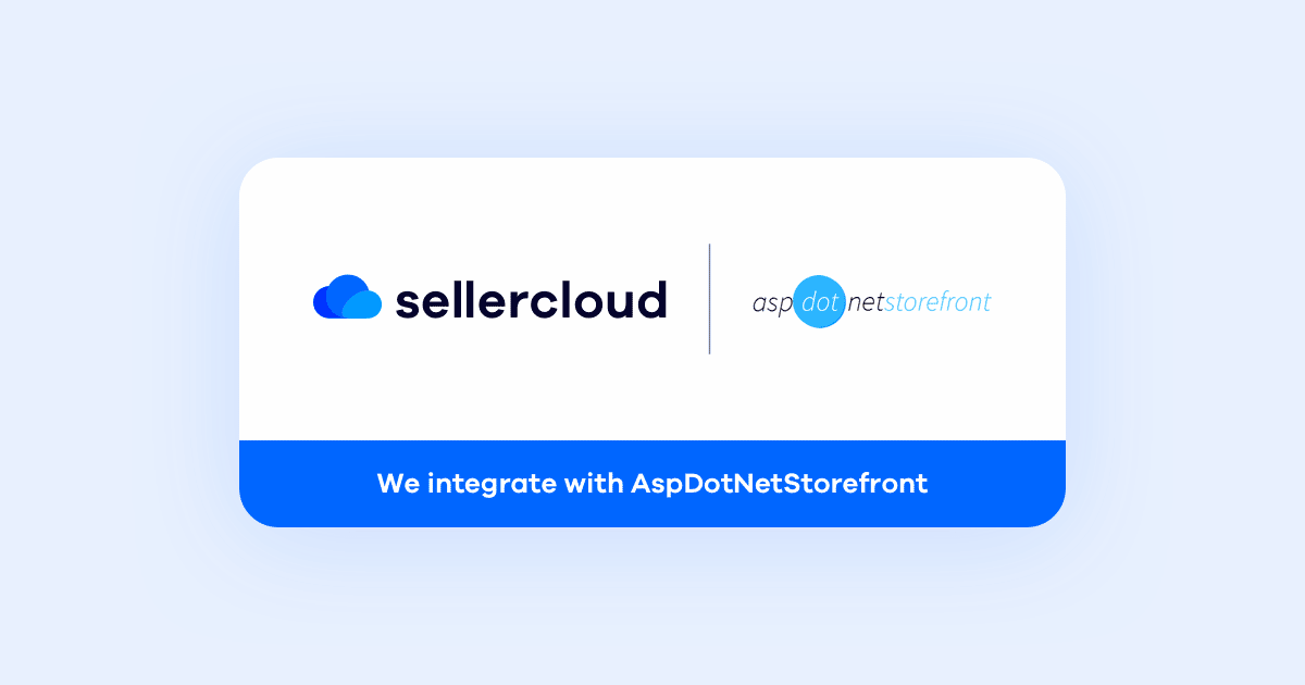 AspDotNetStorefront Integration | Sellercloud