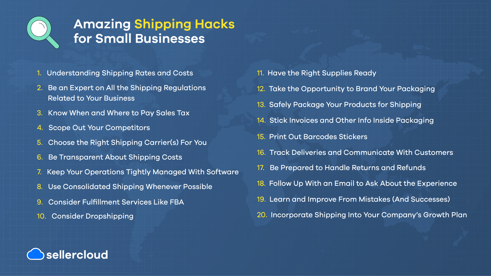 Top 20 Practical Shipping Tips for Small Businesses | Sellercloud
