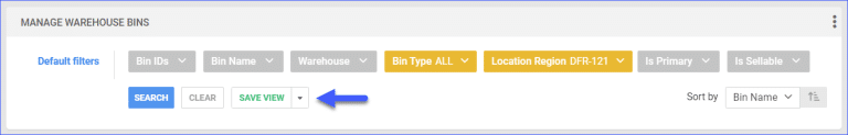 Saved View | Sellercloud