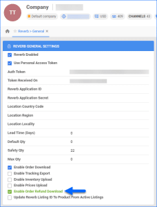 Reverb Settings | Sellercloud