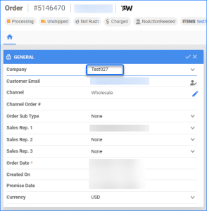 Edit Order Details | Sellercloud
