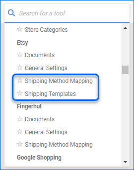 Etsy Shipping Settings | Sellercloud