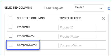 Export Product Company Name | Sellercloud
