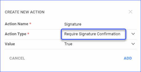 Require Signature Confirmation | Sellercloud