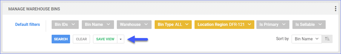 Saved View | Sellercloud