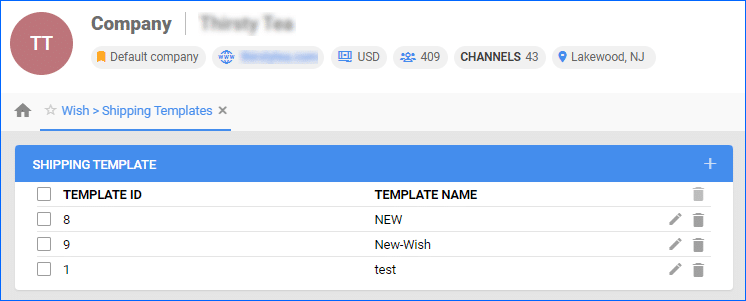 Wish Shipping Templates | Sellercloud