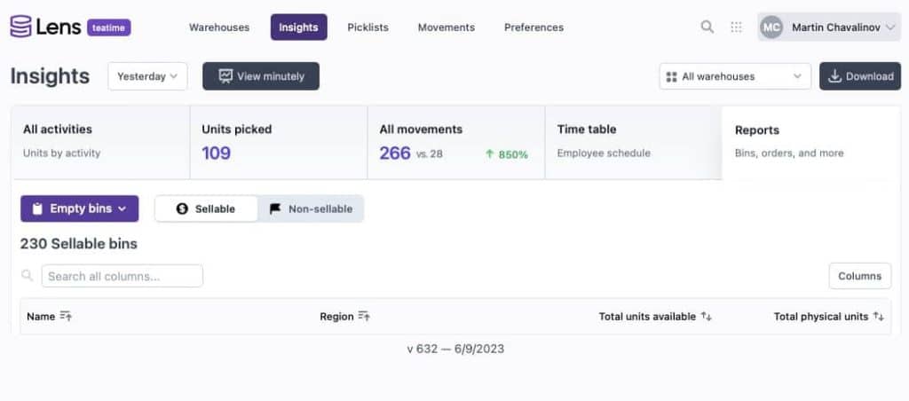 Insights - New Reports Tab | Sellercloud