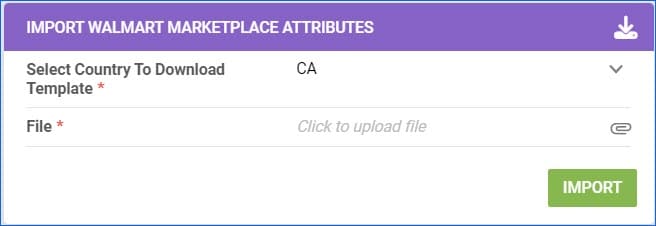 Walmart Marketplace Canada Attributes | Sellercloud