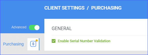Serial Number Validation | Sellercloud