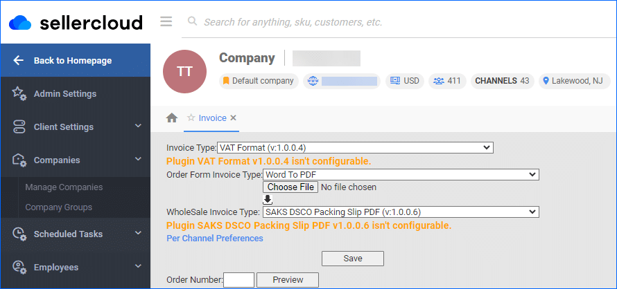 Word 2PDF Invoices | Sellercloud