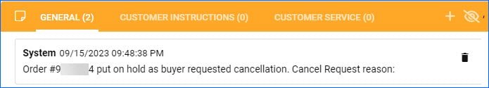 Amazon Order Cancellation Reason | Sellercloud