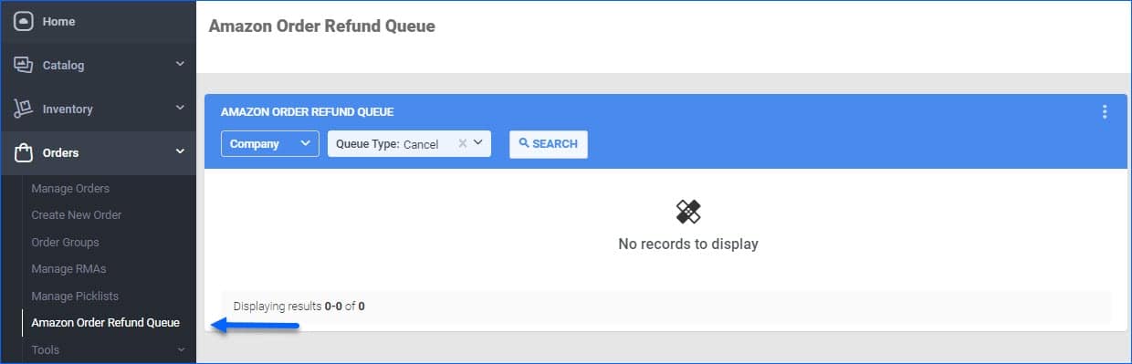 Amazon Refunds and Cancelations Queue | Sellercloud