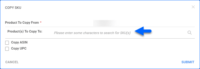 Copy Product Information | Sellercloud
