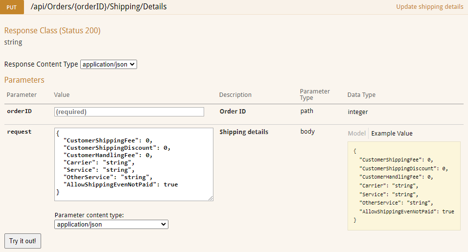 Update Order Shipping Information | Sellercloud