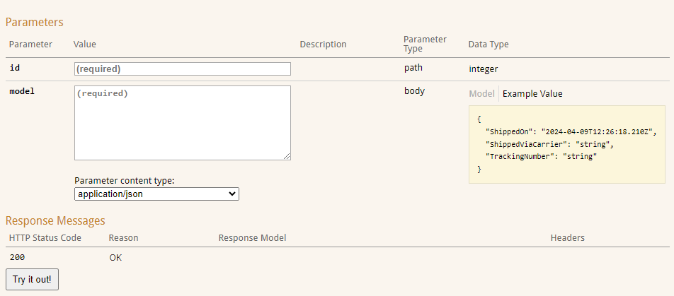 Update PO Shipping Information (Single Tracking) | Sellercloud