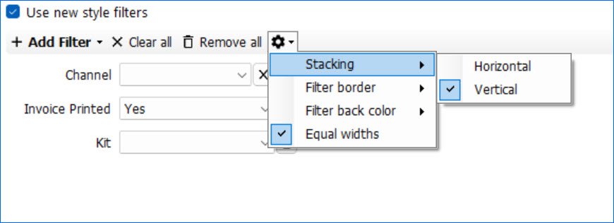 Improved Filters in Scan and Ship | Descartes Sellercloud