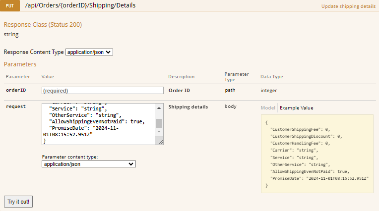 Update Order Promise Date | Sellercloud