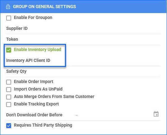 Groupon API Inventory | Sellercloud